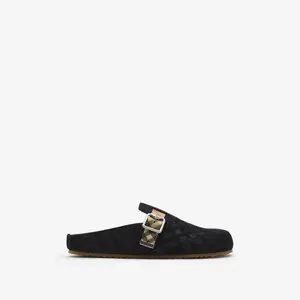 Burberry Embossed Slides Slipper