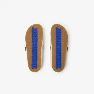 Burberry Suede Urchin Clogs - Bake