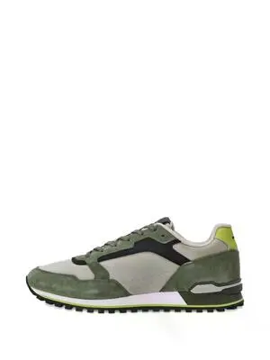 BOSS Mesh-panel Sneakers - Green