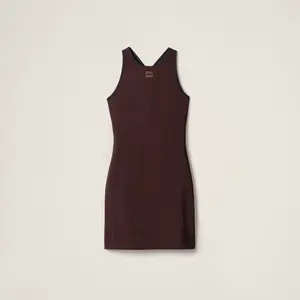 Miu Miu Stretch Jersey Mini Dress