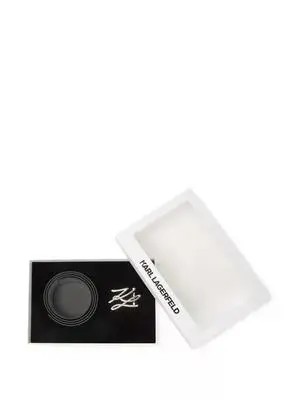 Karl Lagerfeld K Autograph Reversible Belt - Black