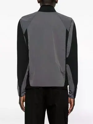 J.L-A.L Zipped High-neck Panelled Jacket