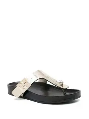 Tory Burch Mellow Thong Sandals - Black