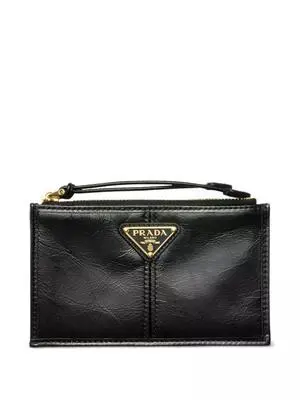 Prada Leather Cardholder - Black