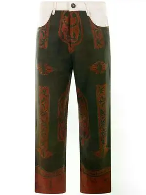 KARTIK RESEARCH Printed Trousers