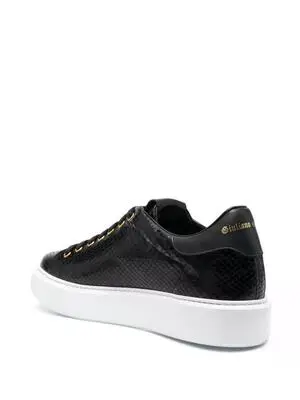 GIULIANO GALIANO Textured Leather Low-top Sneakers