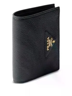 Prada Small Textured Leather Wallet