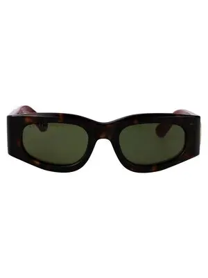 Gucci Rectangle Sunglasses - Brown