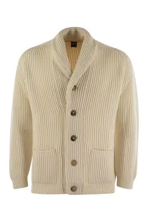 Fedeli Pure Cashmere Cardigan - Beige