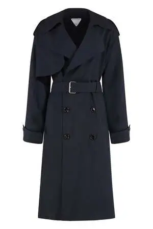 Women's Blue Trench Coats