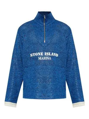 Stone Island Sweater - V0028 Blue Marine