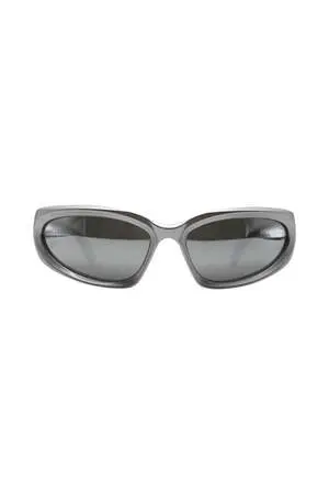 Balenciaga Swift Oval Sunglasses Accessories Grey