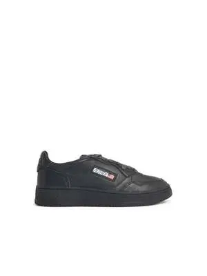AUTRY Medialist Leather Sneakers - Black