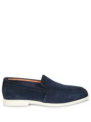 Santoni Suede Loafers