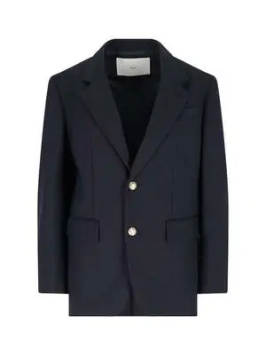 DUNST Checked Jacket - Blue