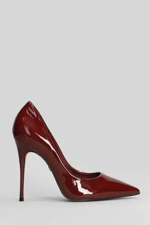 ANDREA CARRANO Carrano Pointed Toe Pumps - Red
