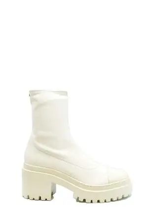 Women's White Designer Boots
