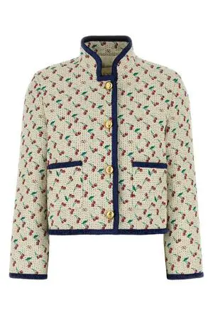 Valentino Garavani Valentino Garavani Embroidered Jacquard Blazer - Printed