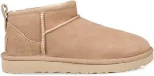 UGG Classic Ultra Mini Ankle Boots - Beige