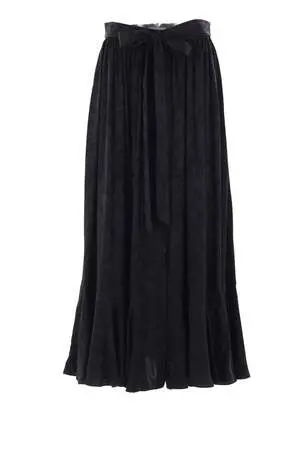 Chloé Satin Skirt - Black