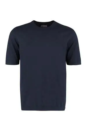 THE (ALPHABET) The (knit) - Cotton Knit T-shirt