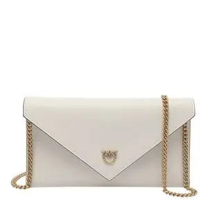 Pinko Pinko Bag With Chain Strap - White
