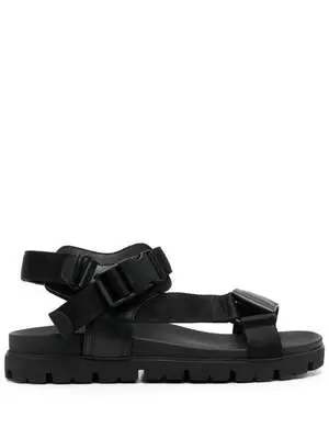 Prada Buckle-fastening Open-Toe Sandals - Black