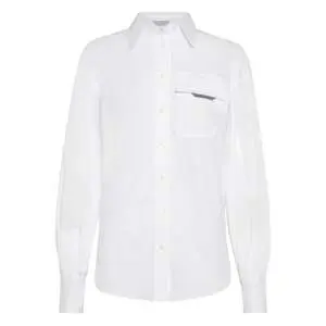 Men's Brunello Cucinelli White Tops
