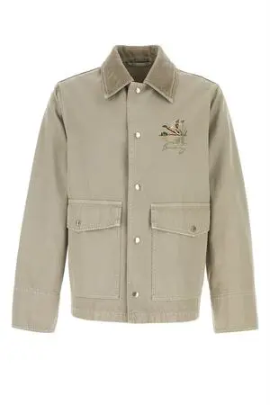 Burberry Cappuccino Cotton Jacket - Beige O Tan