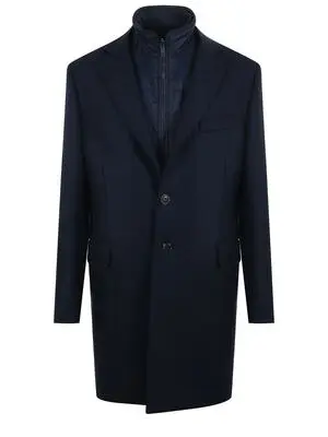 FAY Tailored Coat - Blue