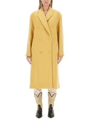 Isabel Marant Theodore Coat - Yellow