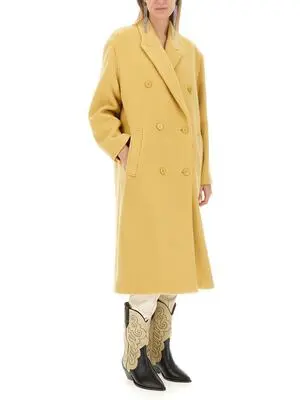 Isabel Marant Theodore Coat - Yellow