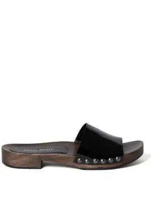 Miu Miu Sandals - Black