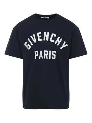 Givenchy T-shirts And Polos Marine/blanc