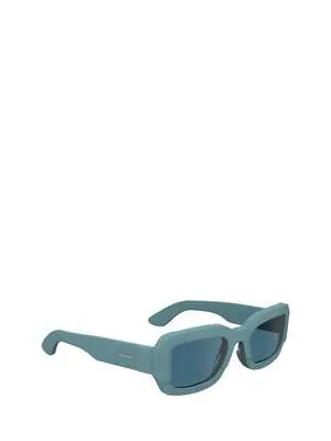 Calvin Klein Rectangle Sunglasses - Blue
