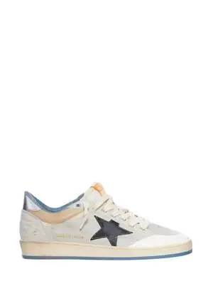 GOLDEN GOOSE Ballstar Sneakers - Pearl Grey/wht/beige/blk/slv