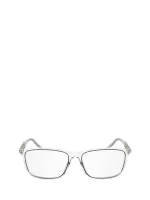 Calvin Klein Calvin Klein Rectangular Eyeglasses Crystal