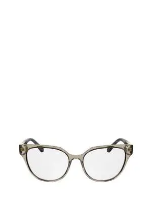 Lacoste Cat-eye Acetate Eyeglasses - Transparent Beige