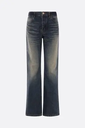 Balenciaga Wide-Leg Jeans - Whisker