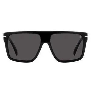 DB EYEWEAR BY DAVID BECKHAM Eyewear By David Beckham Square Frame Sunglasses - Black