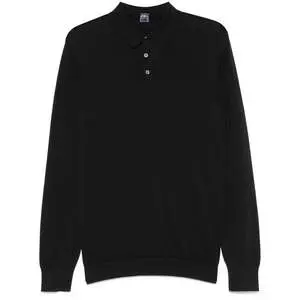 Fedeli Polo Shirt - Black