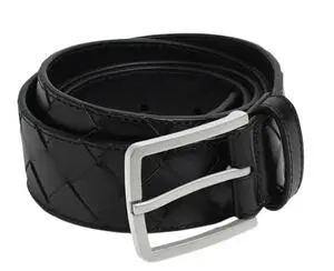 BOTTEGA VENETA Intrecciato Leather Belt