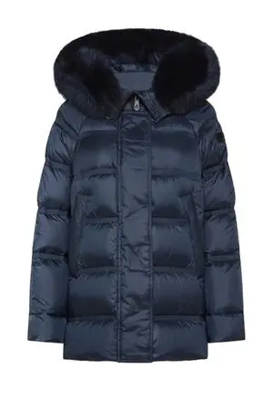 Peuterey Jacket TAKAN MQ 02 FUR COL. 215 - Blue