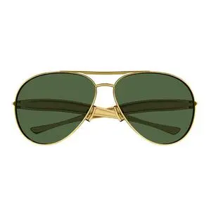 Bottega Veneta Aviator Sunglasses - Gold