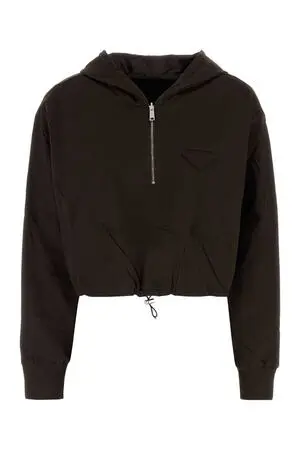 Prada Cotton Reversible Sweatshirt - Brown