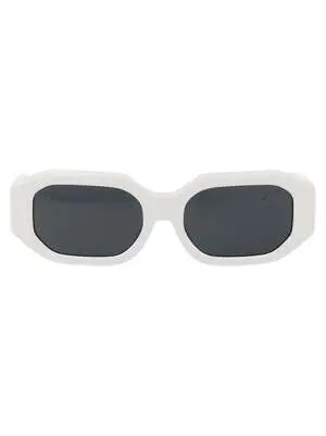 Attico Blake Sunglasses White/silver/grey