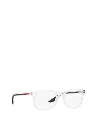 Prada Square Frame Eyeglasses - Crystal