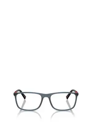 Prada Prada Rectangular Eyeglasses Transparent Avio