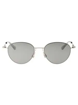 Bottega Veneta Full Rim Sunglasses - 003 Silver Silver Silver