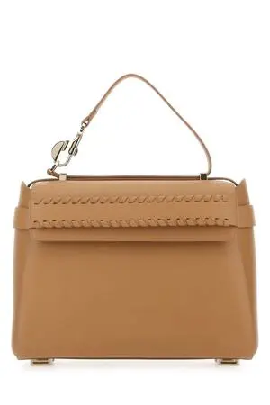 Chloé Small Spin Shopping Bag - Brown